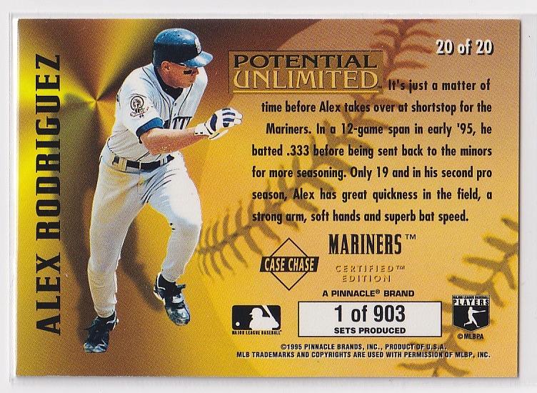 ミントモール / MINT 新宿店 / 1995 SELECT CERTIFIED Potential Unlimited / Alex ...