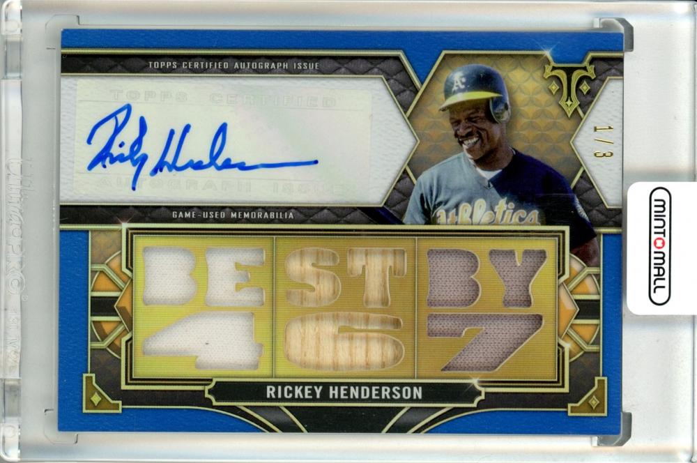 ミントモール / MINT 池袋店 / 2022 Topps Triple Threads Oaklad Athletics Rickey ...