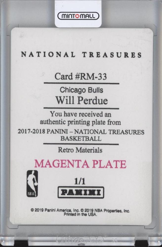 ミントモール / MINT 立川店 / 2017-18 PANINI NATIONAL TREASURES Will Perdue Card ...