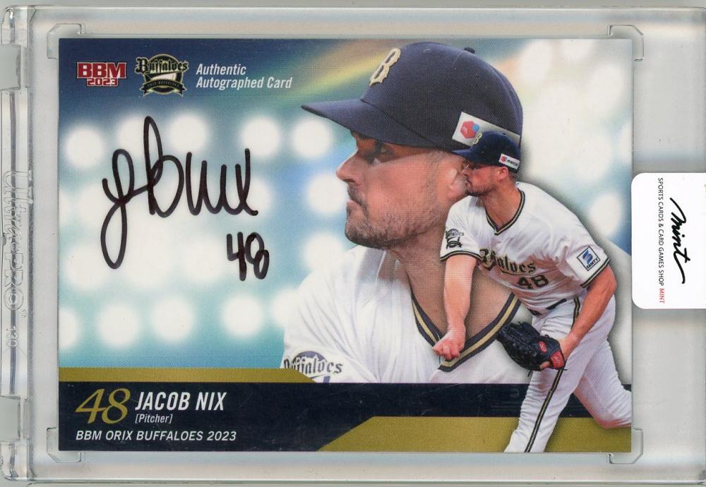 ミントモール / MINT 三宮店 / BBM 2023 オリックスバファローズ ジェイコブ・ニックス 直筆サインカード 17/90