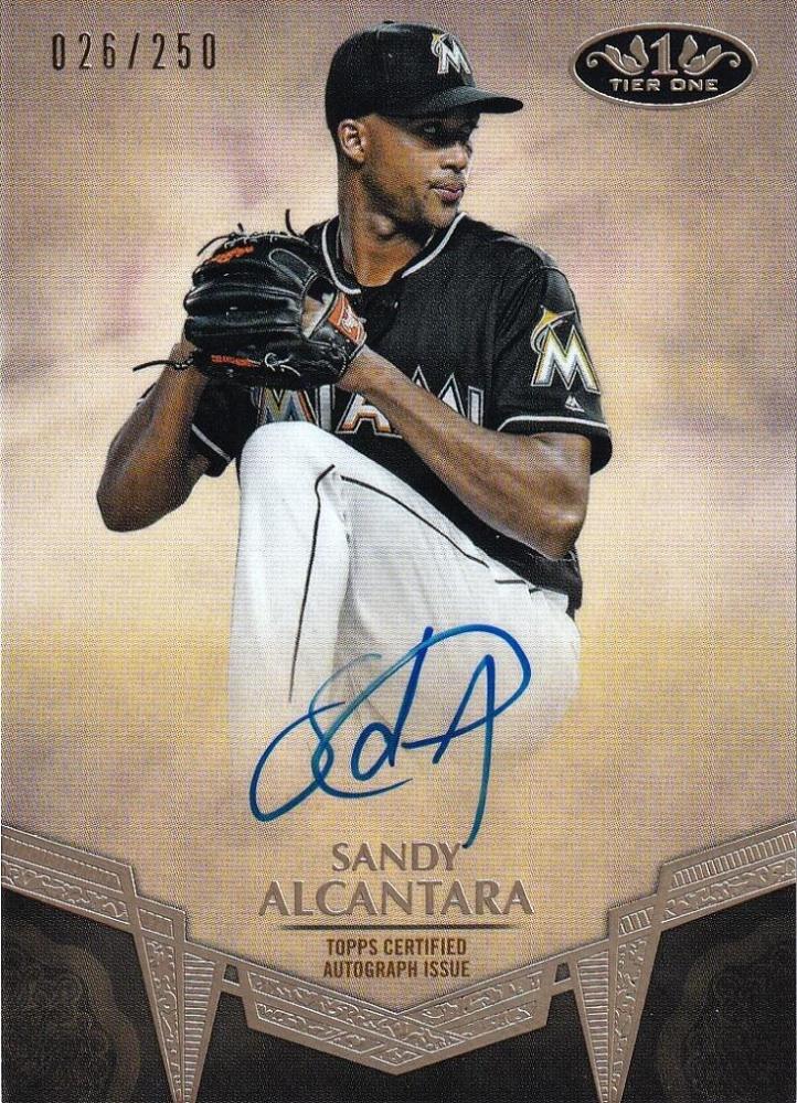 ミントモール / MINT 浦和店 / 2019 Topps Tier One Miami Marlins Sandy Alcantara ...