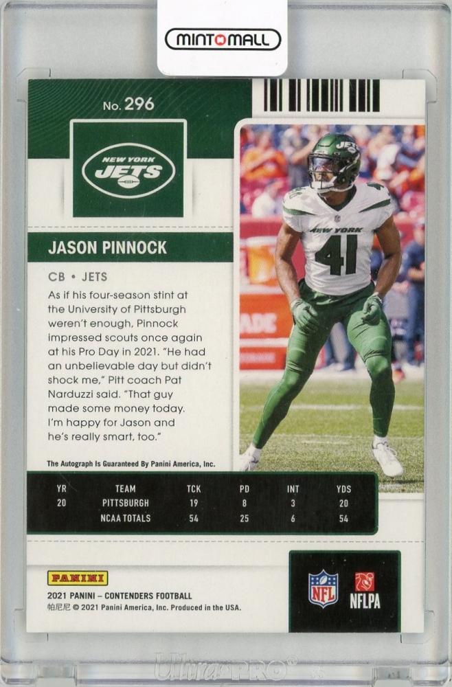ミントモール / MINT 新宿店 / 2021 PANINI Contenders #296 Autograph RC Jason ...
