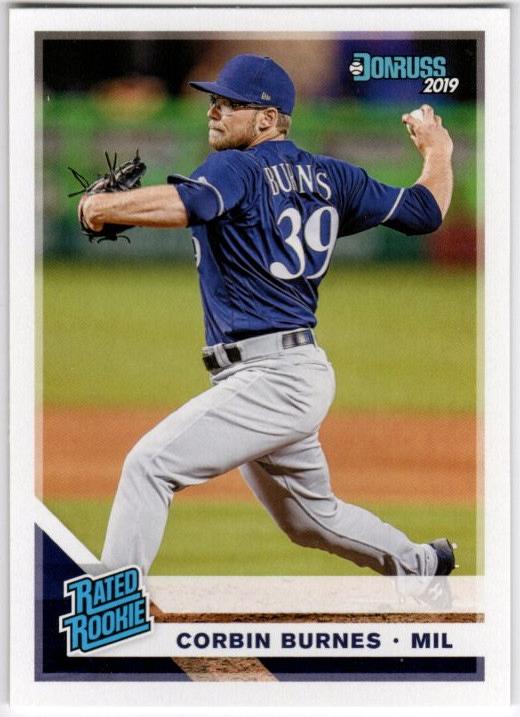 ミントモール / MINT BASE店 / 2019 Donruss #33 Corbin Burnes RR RC レギュラーカード