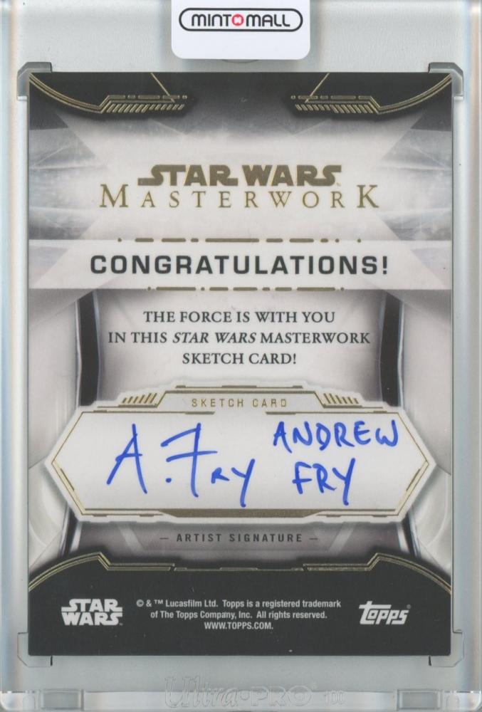 ミントモール / MINT 池袋店 / 2021 Topps Star Wars Masterwork Artist by Andrew ...
