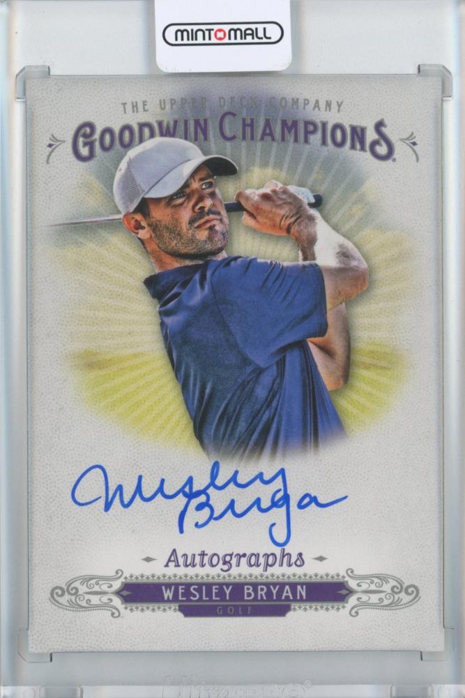 ミントモール / MINT 広島店 / 2018 Upper Deck Goodwin Champions Wesley Bryan ...