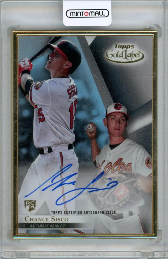 ミントモール / MINT 札幌店 / 2018 TOPPS Gold Label Chance Sisco Framed Autograph ...