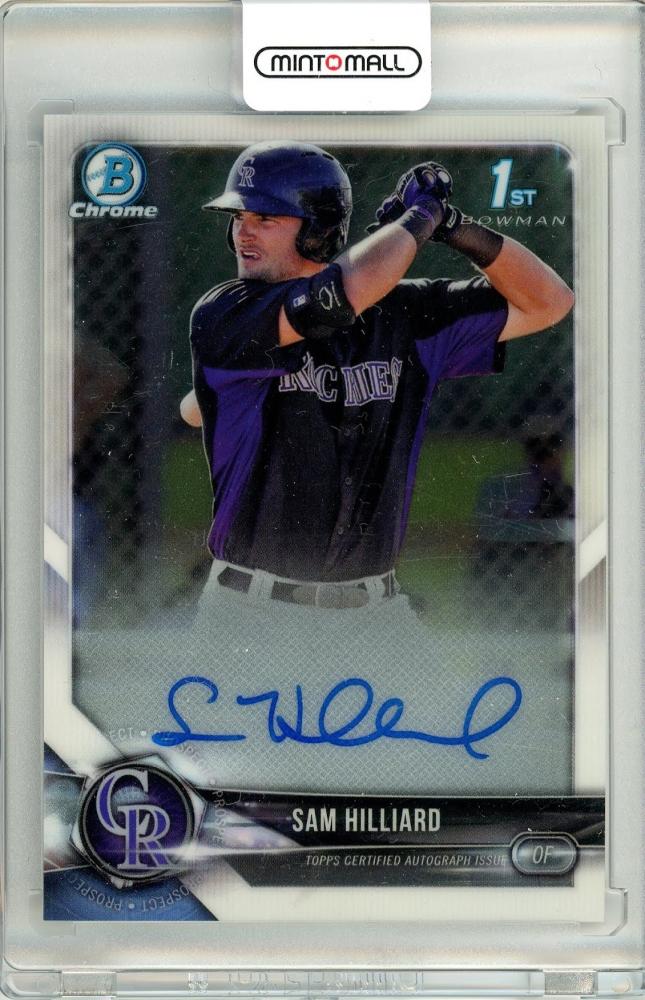 ミントモール / MINT 札幌店 / 2018 TOPPS Bowman Sam Hilliard Chrome Prospect ...