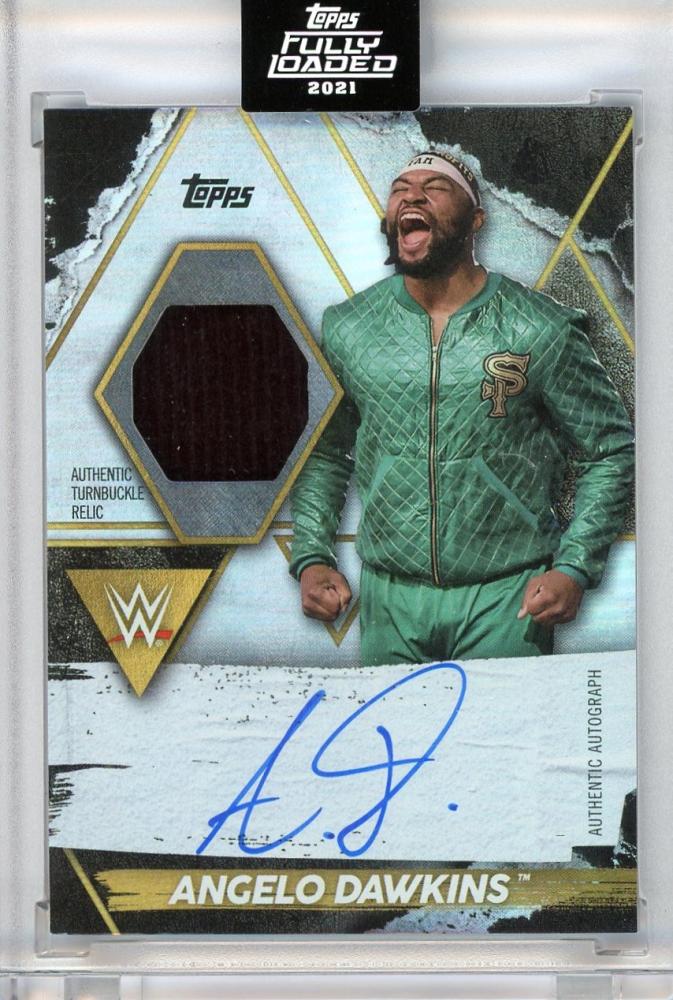 ミントモール / MINT 新宿店 / 2021 TOPPS WWE FULLY LOADED Autographed Turnbuckle Pad Relics #PAD Angelo ...