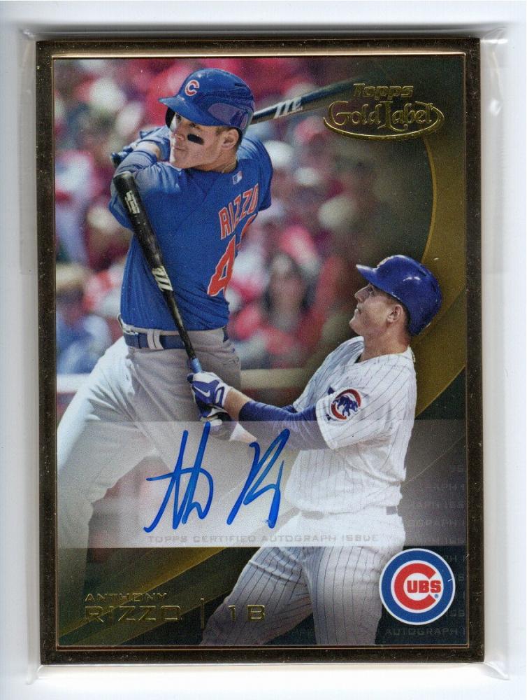 ミントモール / MINT LAB TOKYO店 / 2016 TOPPS Gold Label Autograph Anthony Rizzo