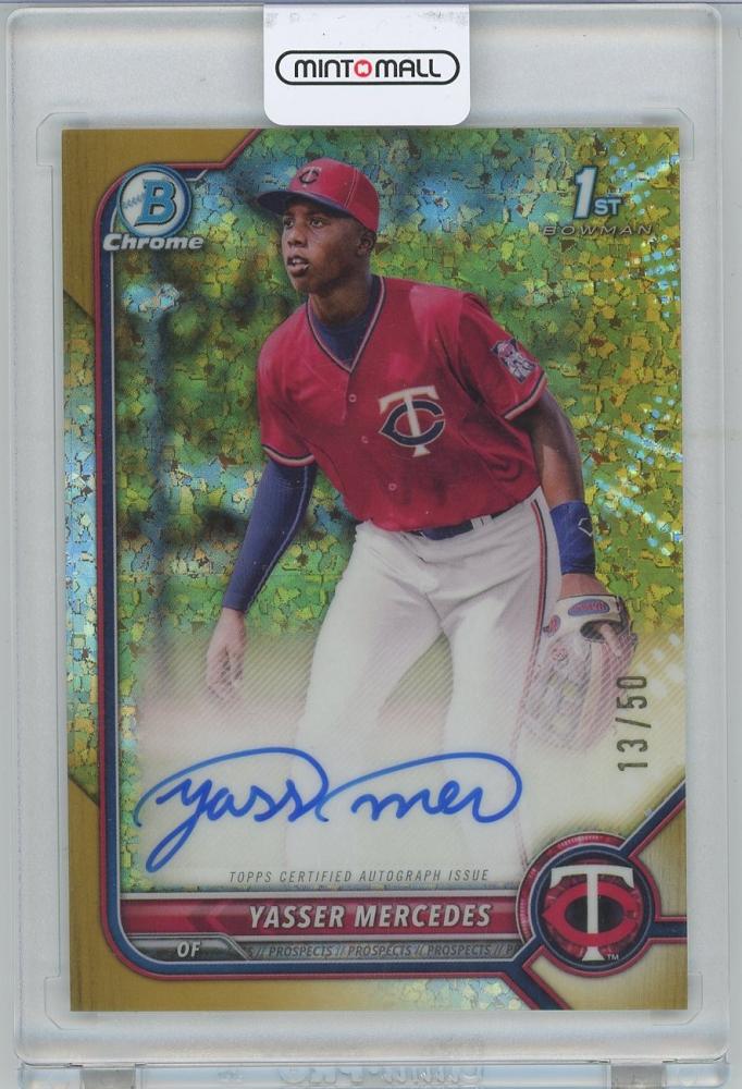 ミントモール Mint 横浜店 2022 Bowman Chrome Prospect Autographs Gold Mini
