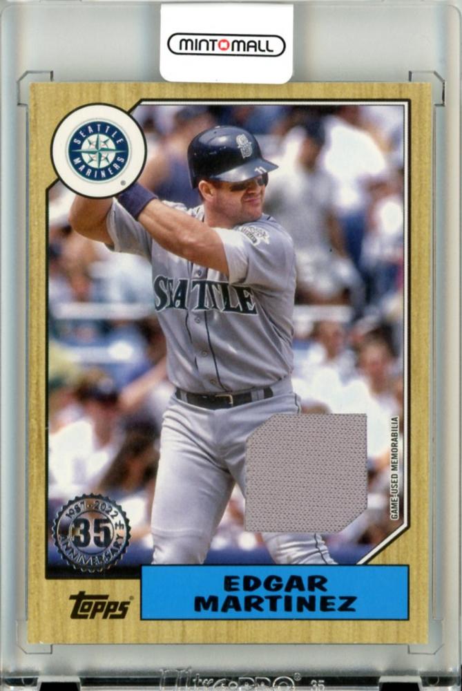 ミントモール / MINT 立川店 / 2022 TOPPS BASEBALL SERIES 1 Edgar Martinez 1987 ...