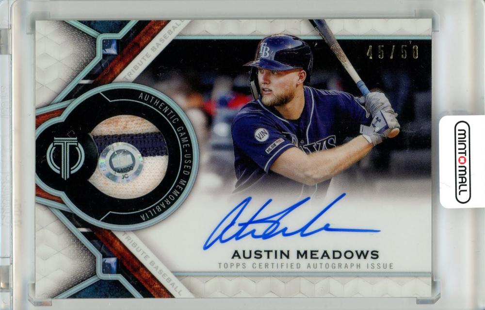 ミントモール / MINT 札幌店 / 2021 TOPPS Tribute Austin Meadows Autograph Patche ...