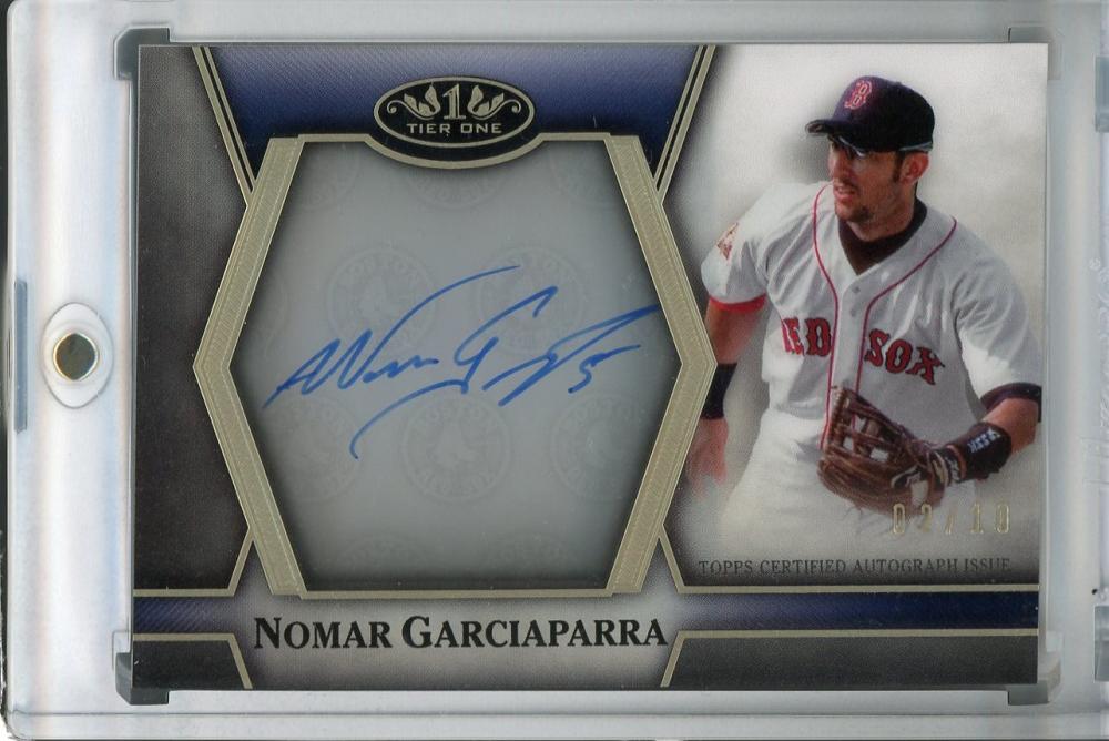ミントモール / MINT 浦和店 / 2021 Toops Tier One Boston Red Sox Nomar Garciaparra Clear One Autographs 02/10
