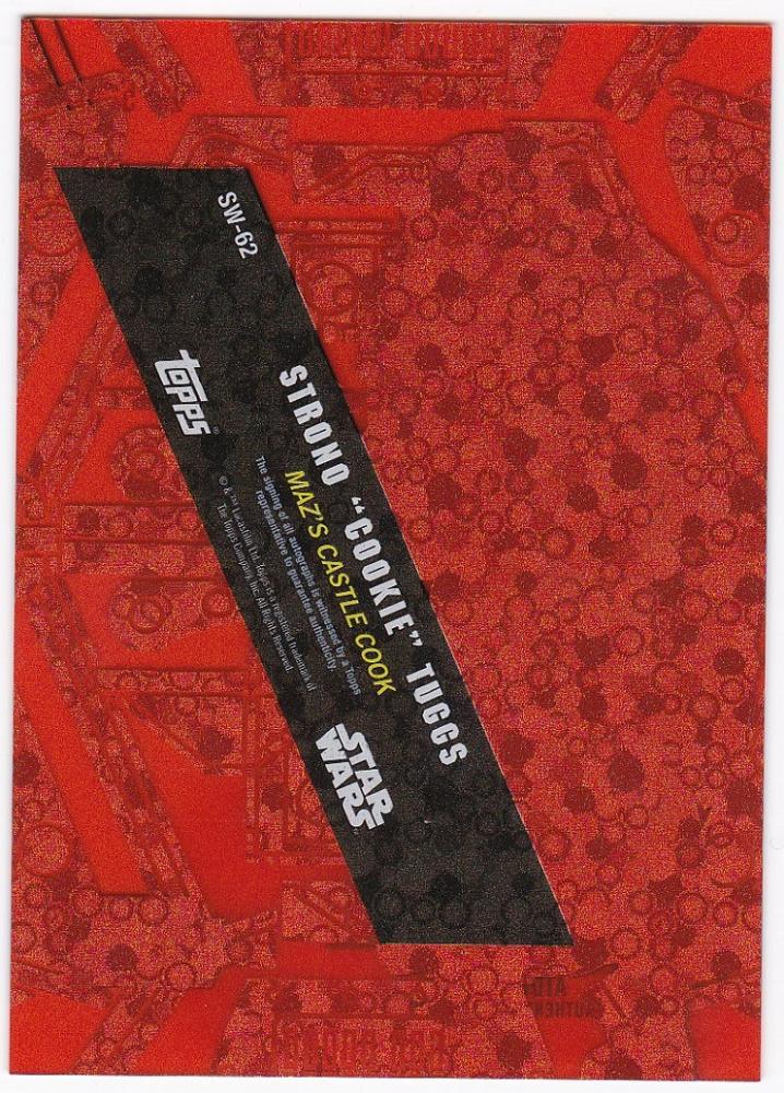 ミントモール / MINT 横浜店 / 2016 TOPPS Star Wars High Tek Autographs Red Orbit ...