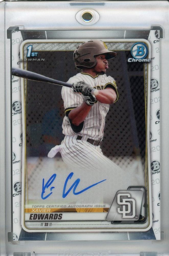 ミントモール / MINT 浦和店 / 2020 Topps Bowman San Diego Padres Xavier Edwards ...