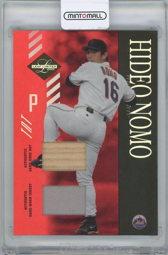 ミントモール / MINT 横浜店 / 2003 LEAF Limited TNT #104 Bat-Jersey / HIDEO NOMO ...