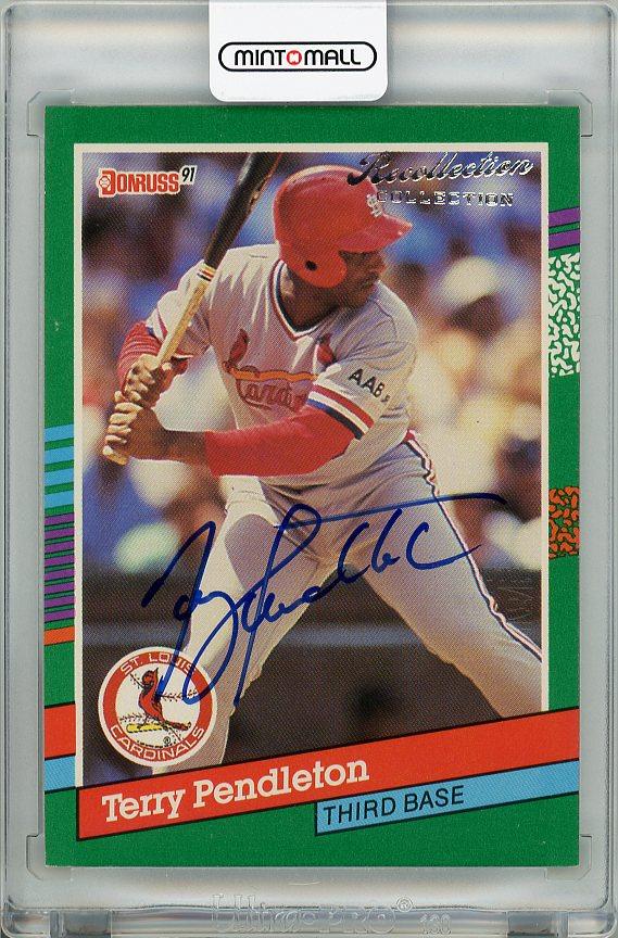 ミントモール / MINT 梅田店 / 【表面左下角若干難あり】2004 DONRUSS Timelines Terry Pendleton ...