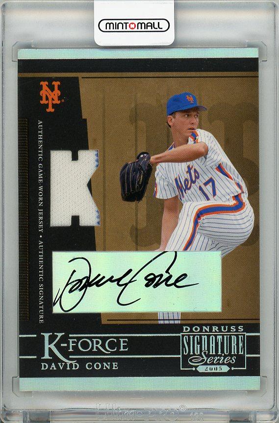 ミントモール / MINT 梅田店 / 2005 DONRUSS Signatures Series David Cone Autograph