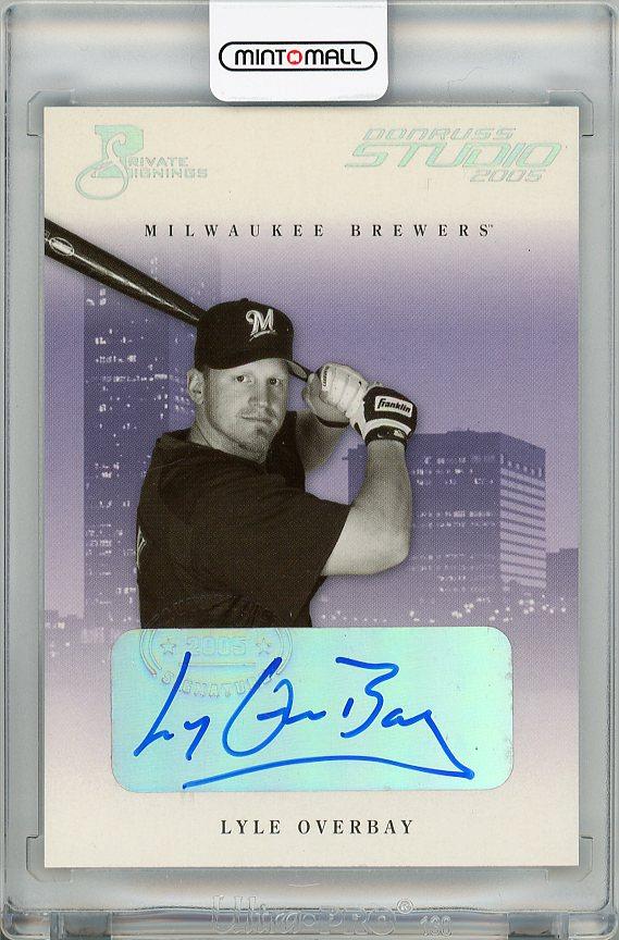 ミントモール / MINT 梅田店 / 2005 DONRUSS Studio Lyle Overbay Autograph 030/100