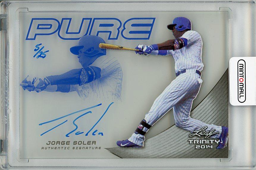 ミントモール / MINT 梅田店 / 2014 LEAF Trinity Jorge Soler Autograph 5/25