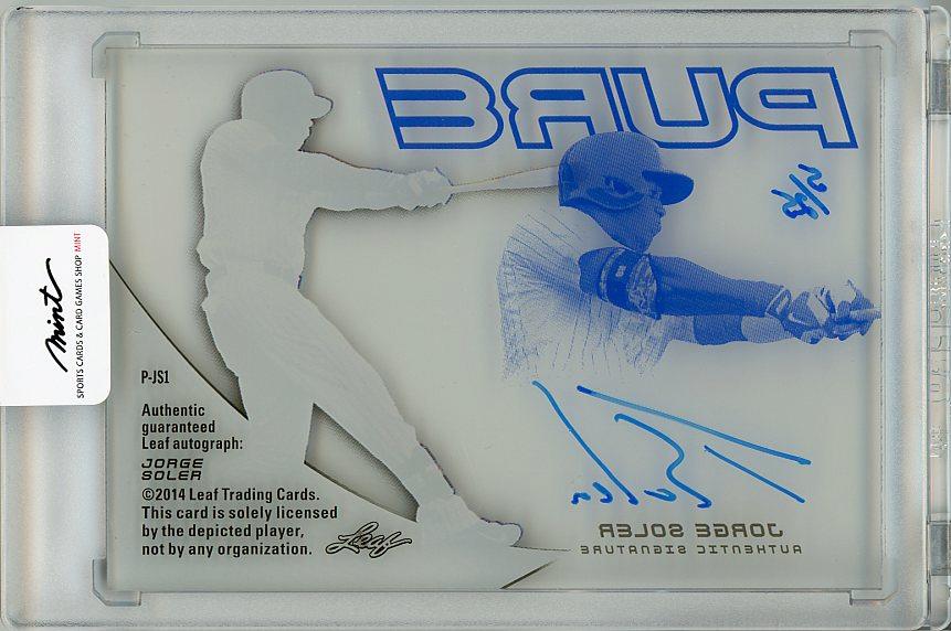 ミントモール / MINT 梅田店 / 2014 LEAF Trinity Jorge Soler Autograph 5/25