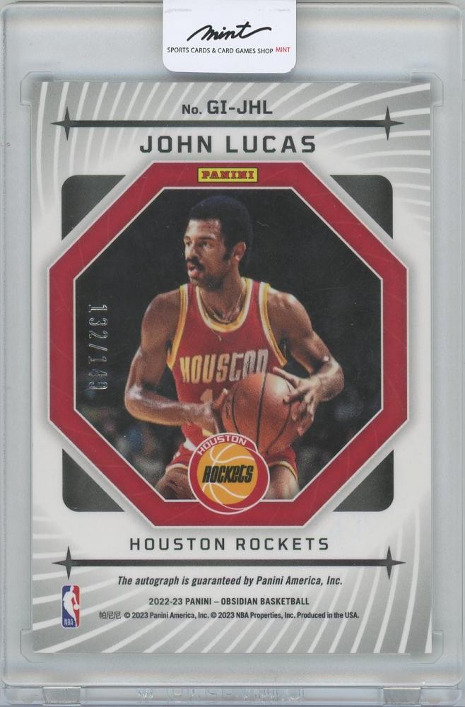 ミントモール / MINT 横浜店 / 2022-23 PANINI Obsidian Galaxy Ink / JOHN LUCAS ...