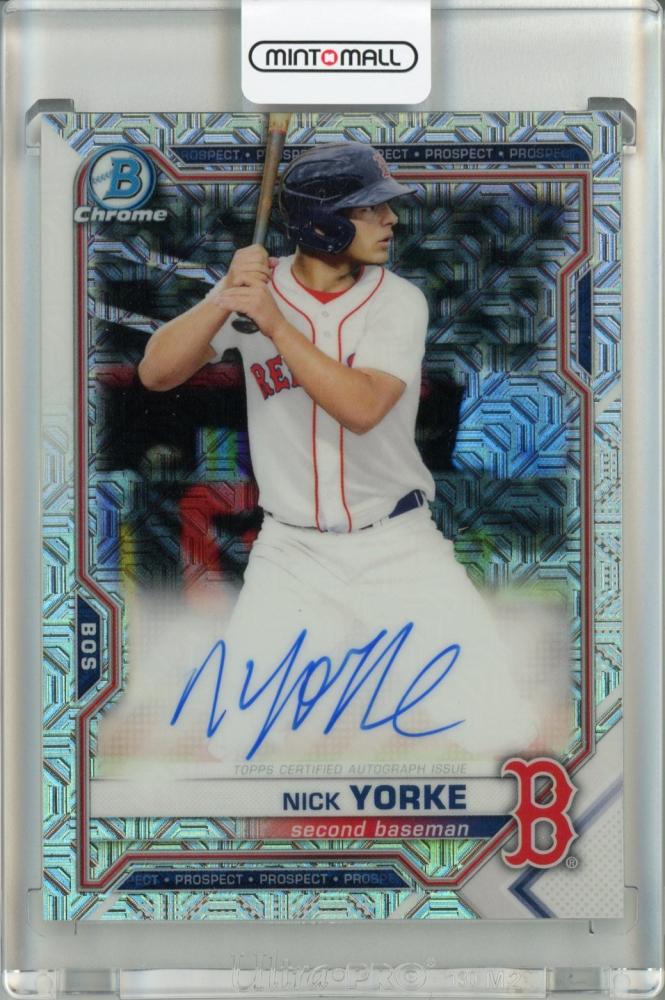 ミントモール / MINT 池袋店 / 2021 Bowman Chrome Mega Box Boston Red Sox Nick Yorke Prospect Autographs
