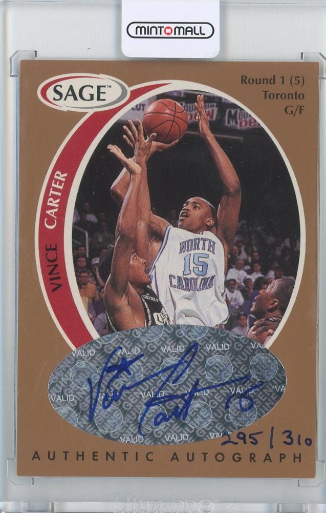 ミントモール / MINT 広島店 / 1998-99 SAGE Vince Carter ROOKIE AUTOGRAPH 295/310