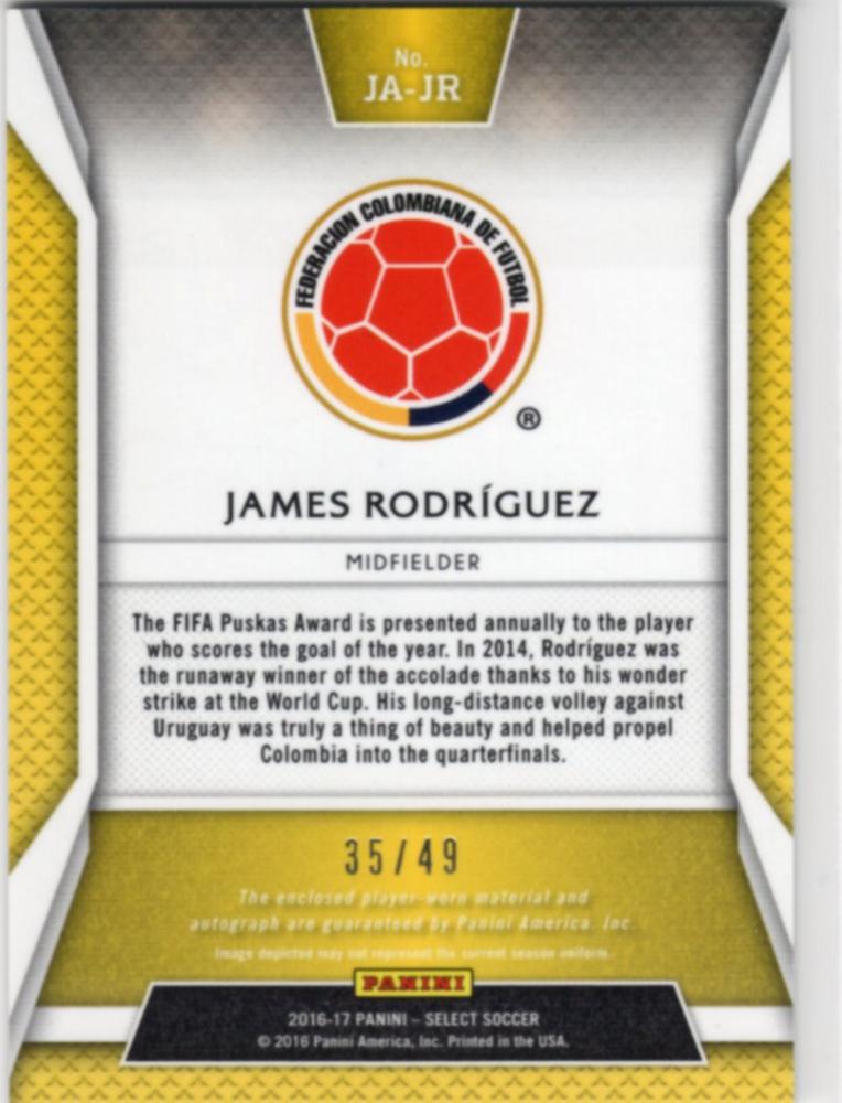 ミントモール / MINT 福岡店 / PANINI 2016-17 SELECT SOCCER James Rodriguez ...