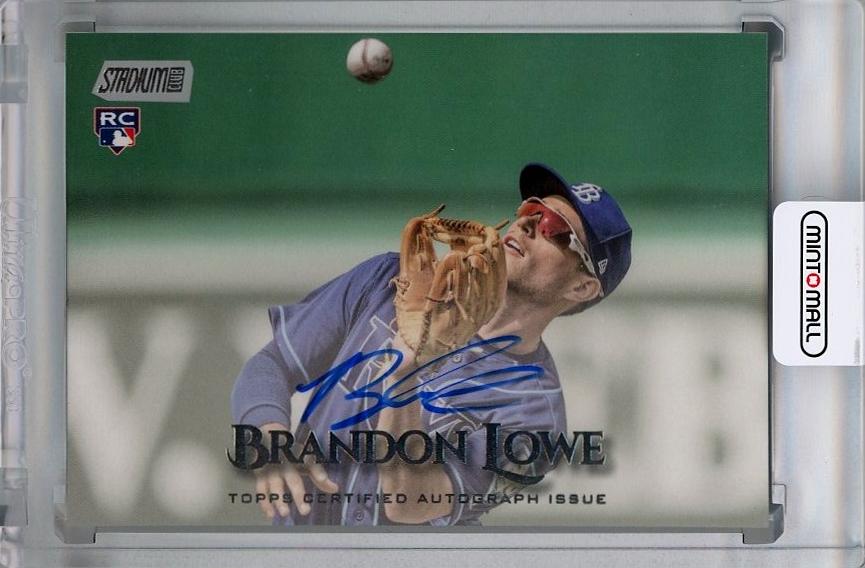 ミントモール / MINT 千葉店 / 2019 Topps Stadium Club Brandon Lowe Autographs RC ...