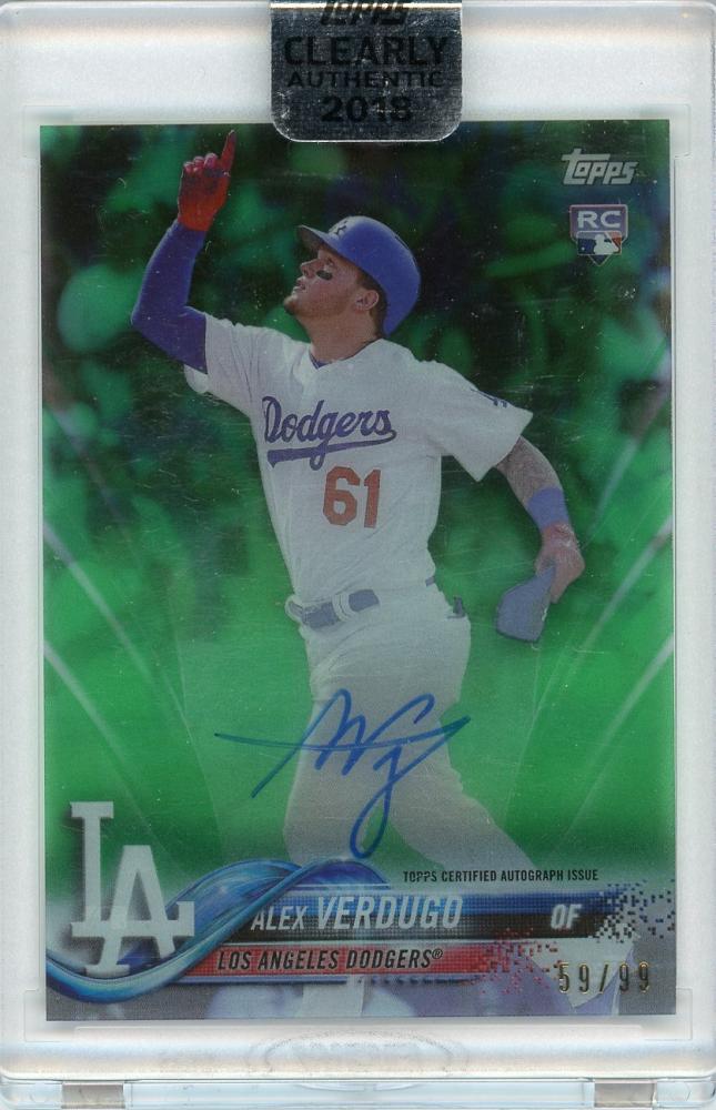 ミントモール / MINT 渋谷店 / 2018 TOPPS CLEARLY AUTHENTIC Los Angeles Dodgers ...