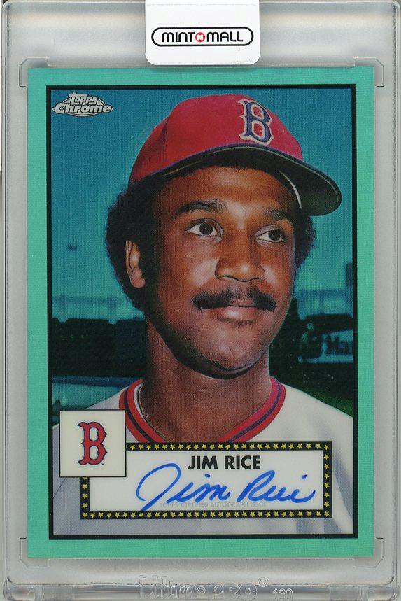 ミントモール / MINT 梅田店 / 2021 TOPPS Chrome Jim Rice Autograph 068/150