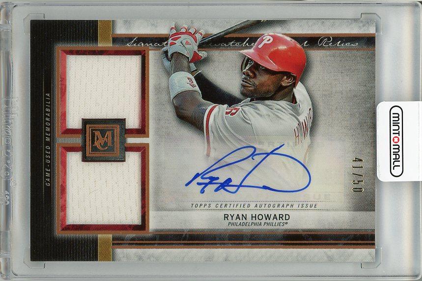 ミントモール / MINT 梅田店 / 2020 TOPPS Museum Collection Ryan Howard Autograph ...