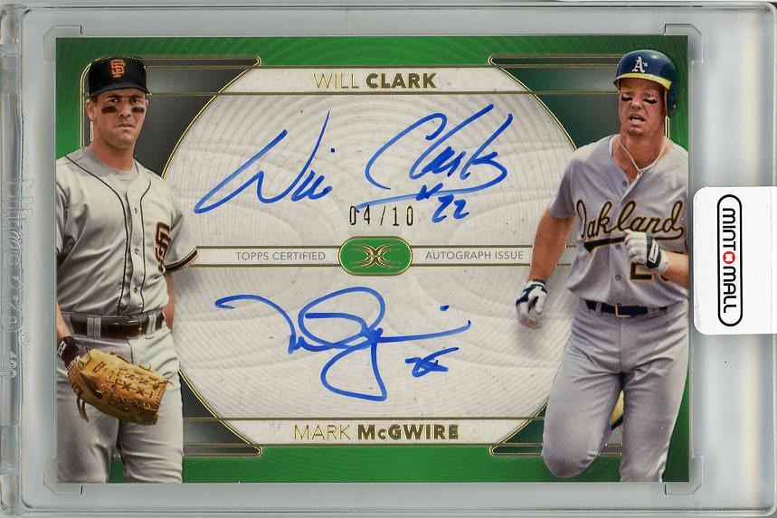 ミントモール / MINT 梅田店 / 2021 TOPPS Definitive Will Clark & Mark McGwire ...