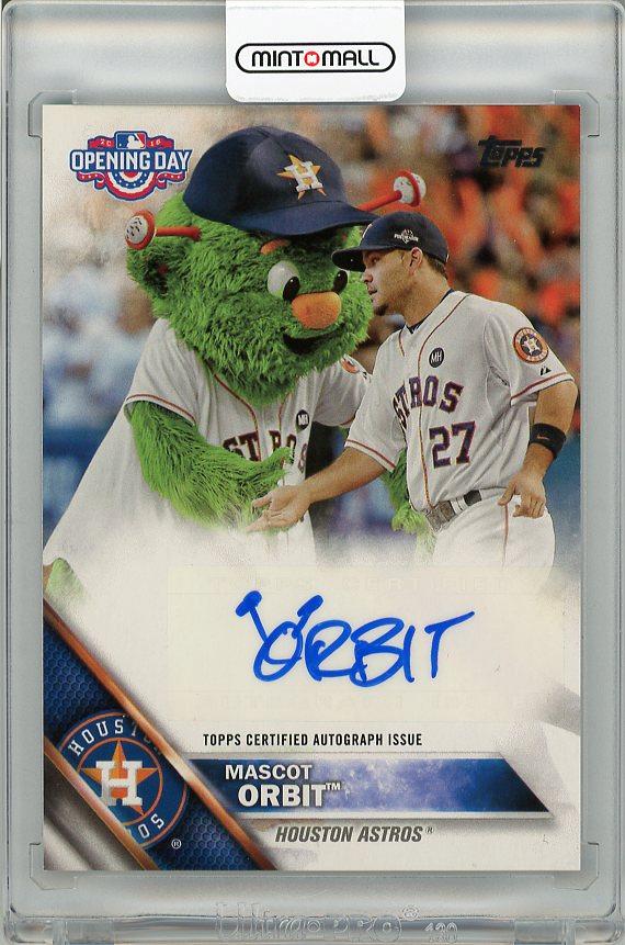 ミントモール / MINT 梅田店 / 2016 TOPPS Opening Day Mascot Orbit Autograph