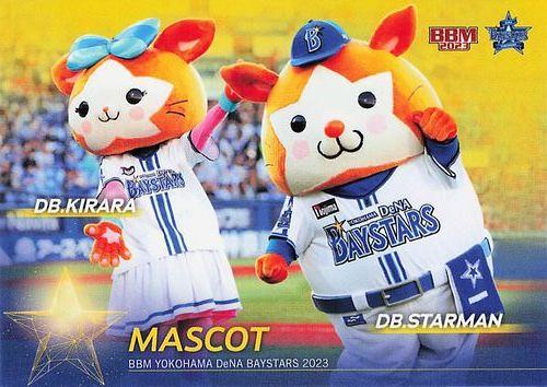 ミントモール / MINT BASE店 / 2023 BBM 横浜DeNAベイスターズ #DB68 マスコット DB.スターマン/DB.キララ チェックリストカード