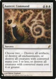 ミントモール / TEAM MINT店 (TCGシングル通販) / 【THE LIST】【ENG】《質素な命令/Austere Command ...