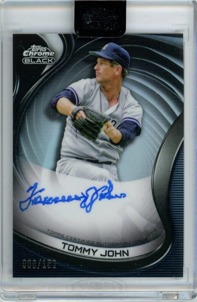ミントモール / MINT 札幌店 / 2022 TOPPS Chrome Black Tommy John Chrome Black ...
