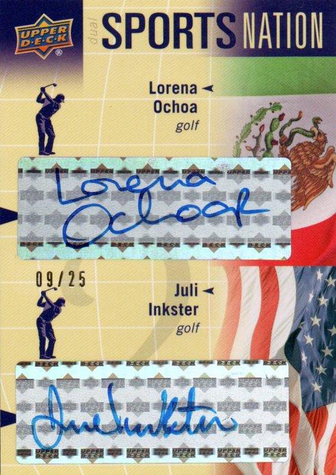 ミントモール / MINT 梅田店 / 2011 UPPER DECK World of Sports Lorena Ochoa & Juli ...