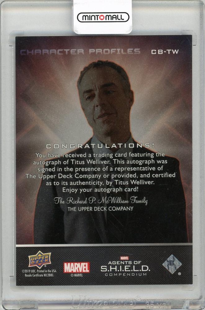 ミントモール / MINT 新宿店 / 2019 UPPER DECK Agents of SHIELD Compendium ...