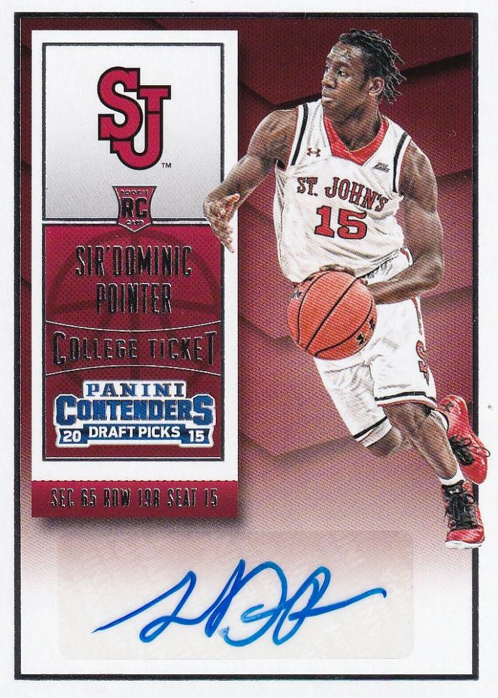 ミントモール / MINT 浦和店 / 2015-16 Panini Contenders Draft Picks Sir'Dominic ...