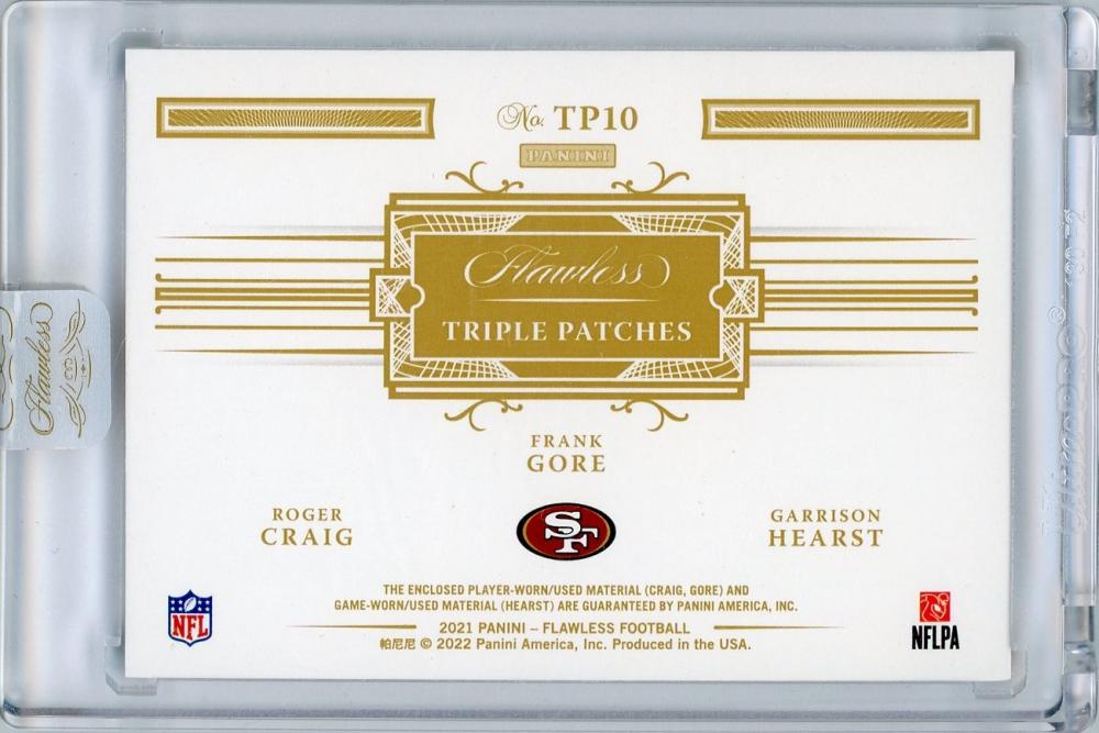 ミントモール / MINT 新宿店 / 2021 PANINI Flawless Triple Patches Tag #10 Frank ...