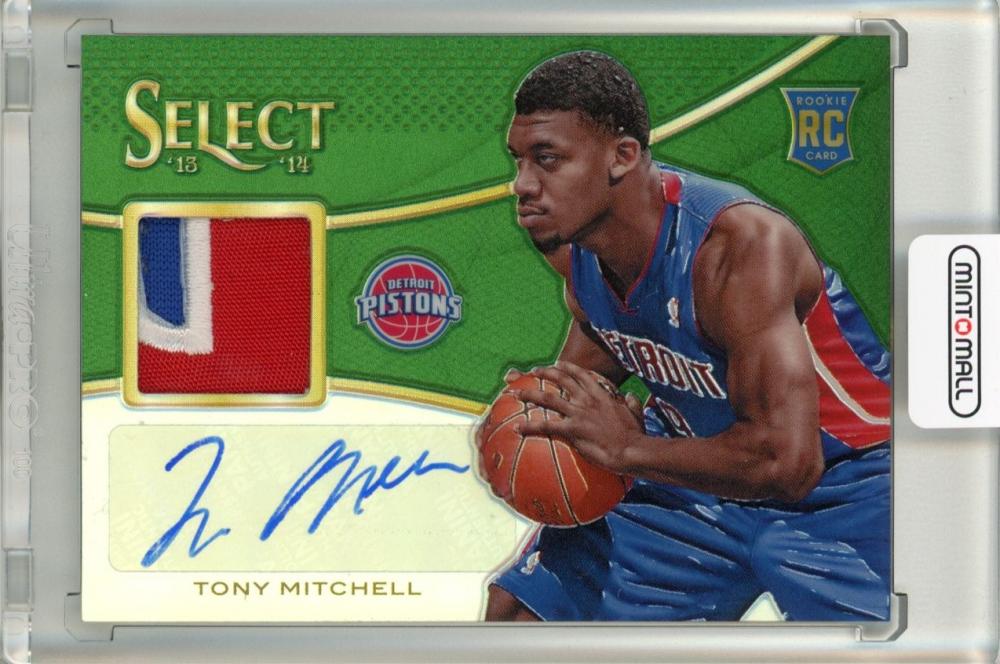 ミントモール / MINT 池袋店 / 2013-14 Panini Select Tony Mitchell Green Prizm Patch Autograph RC #23(1st ...