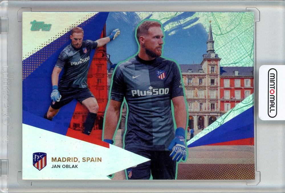 ミントモール / MINT 立川店 / 2021-22 TOPPS TEAM SET ATLETICO DE MADRID Jan Oblak #25 Our City Madrid ...