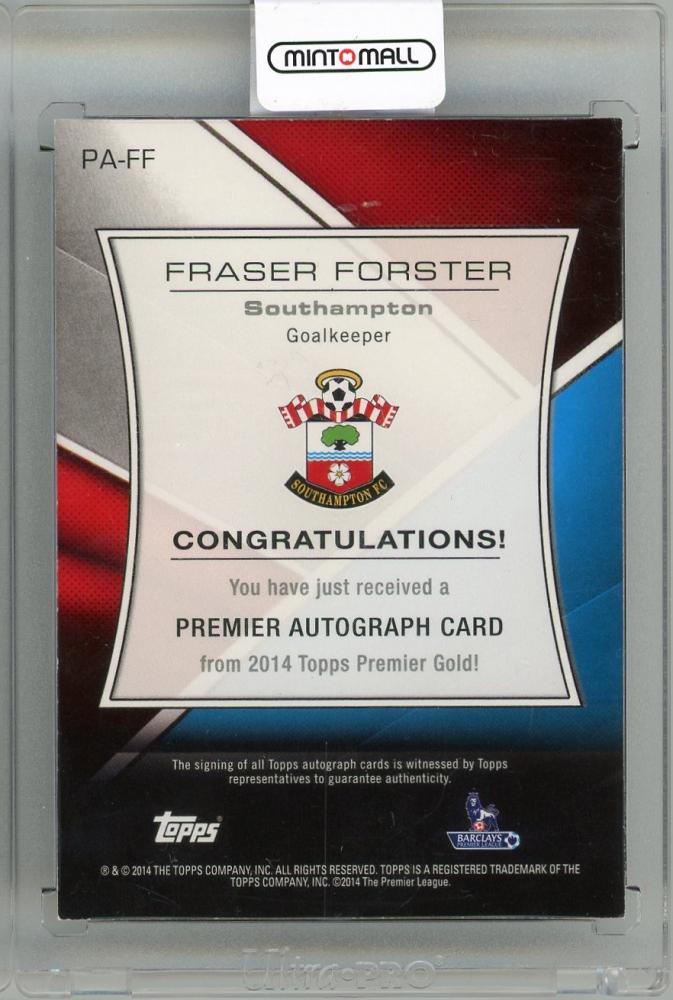 ミントモール / MINT 新宿店 / 2014-15 TOPPS English Premier League Gold Premier ...