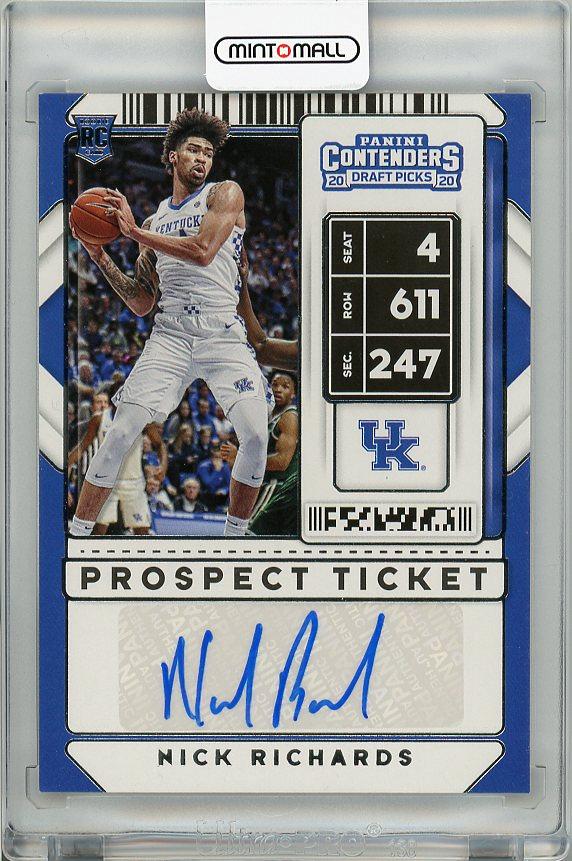 ミントモール / MINT 梅田店 / 2020 PANINI Contenders Draft Picks Nick Richards ...