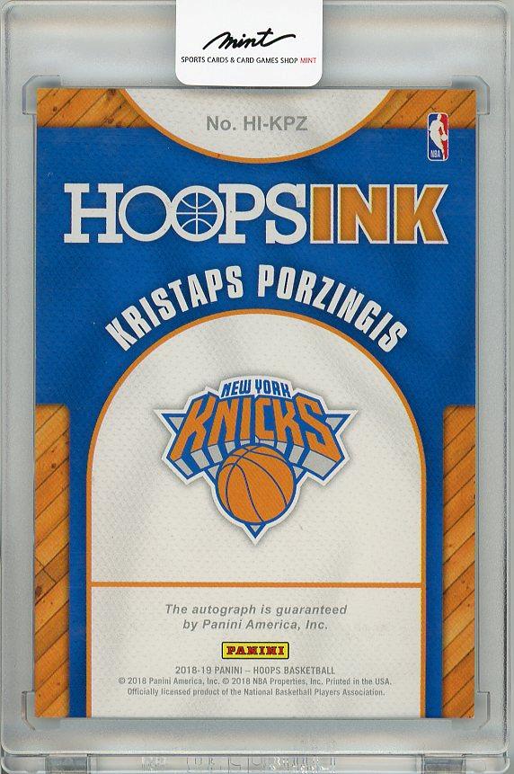 ミントモール / MINT 梅田店 / 【裏面スレ傷あり】2018-19 PANINI Hoops Kristaps Porzingis ...