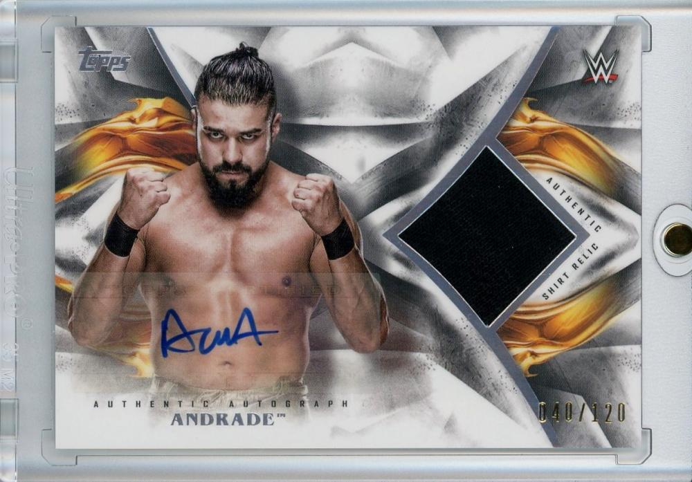 ミントモール / MINT 千葉店 / 2019 Topps WWE Undisputed Andrade Autographed ...