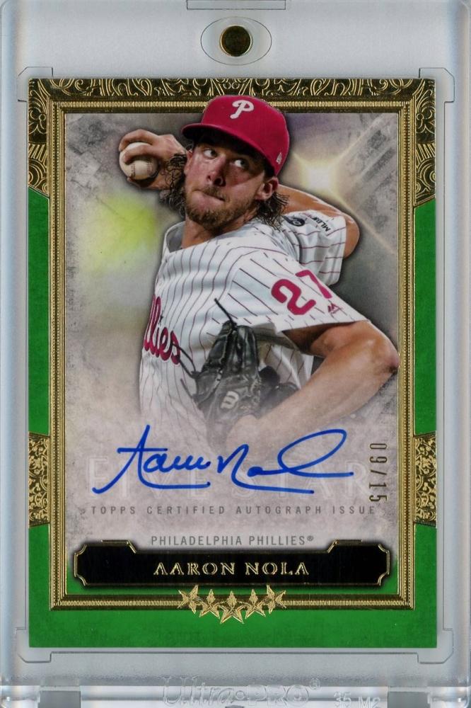 ミントモール / MINT 千葉店 / 2020 Topps Five Star Aaron Nola Autographs Green # ...