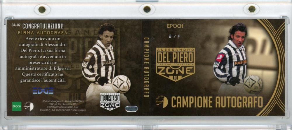 ミントモール / MINT 浦和店 / 2017 EPOCH DEL PIERO ZONE Juventus Alessandro Del ...